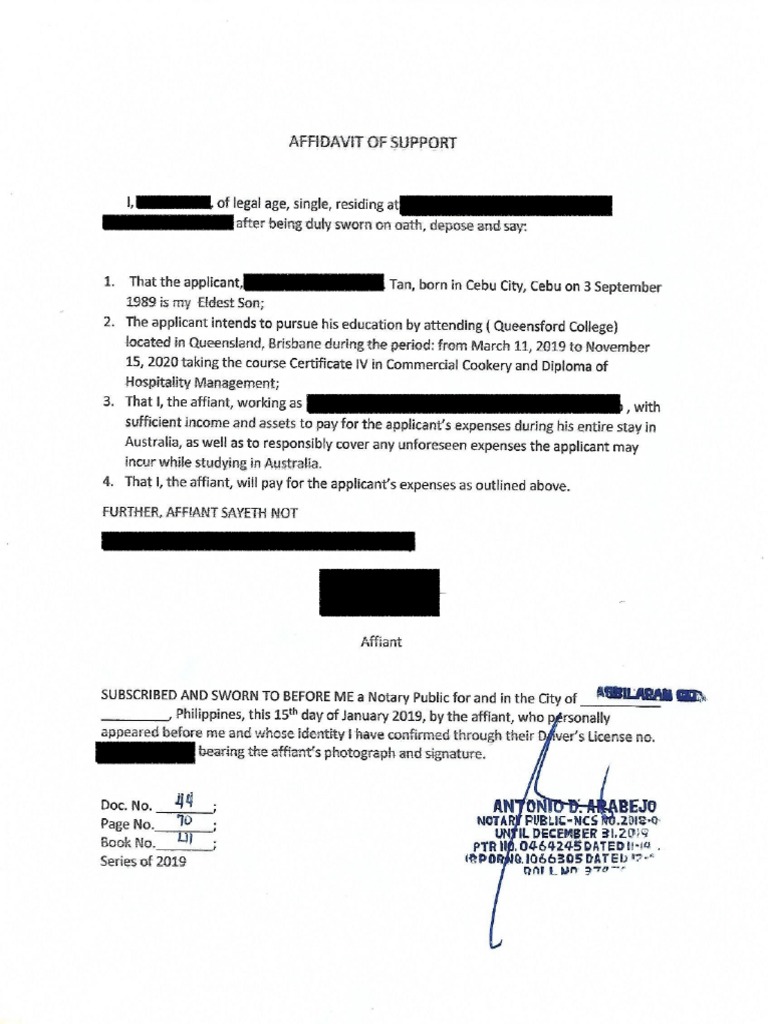 Confidential AOS Sample | PDF