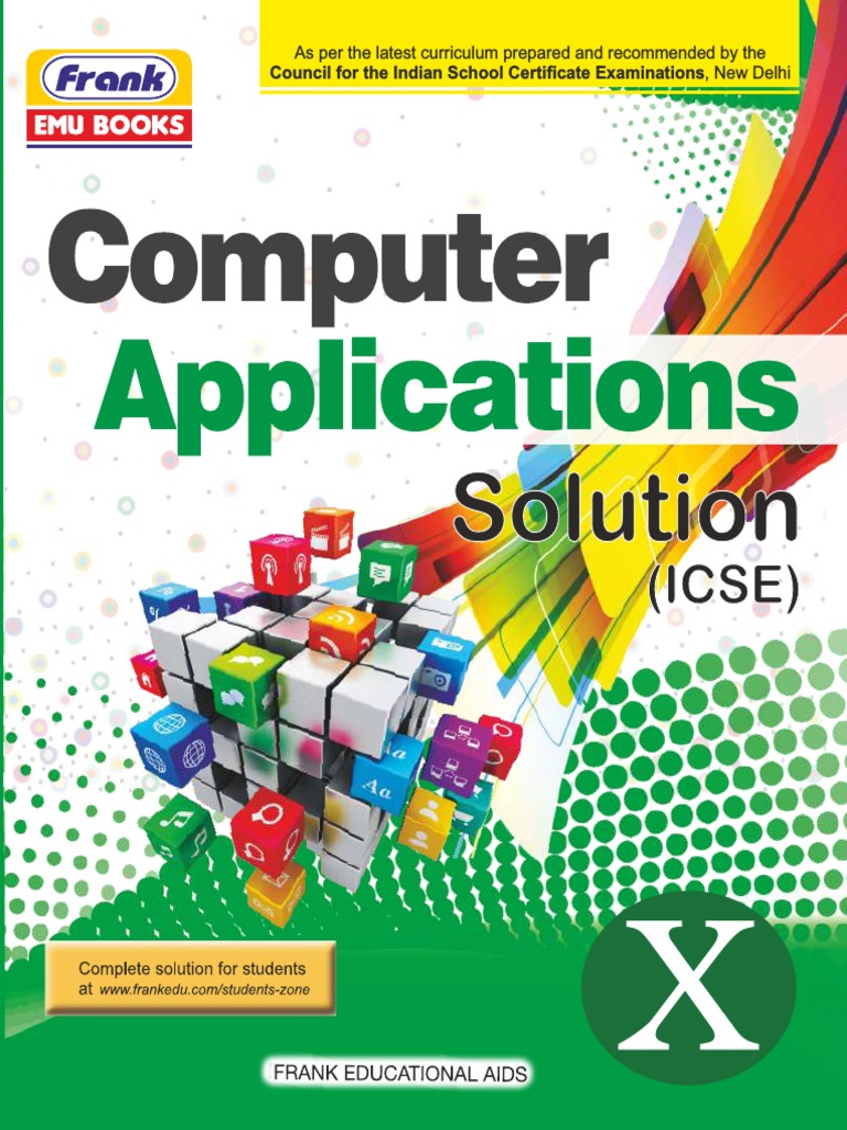 Frank Computer Book ICSE - 621f7d0b C42a 4325 Ade8 f2cf517c7cdd | PDF ...