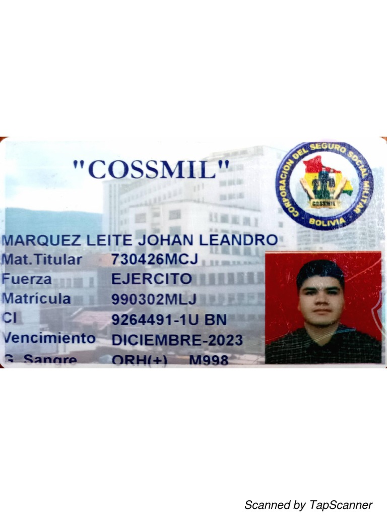 Carnet COSSMIL | PDF