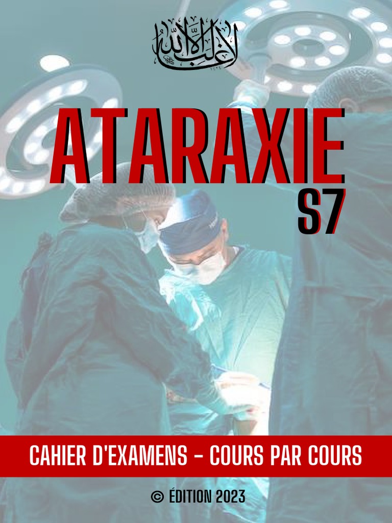 ATARAXIE S7 Cours Par Cours | PDF | Clinical Medicine | Medical Specialties