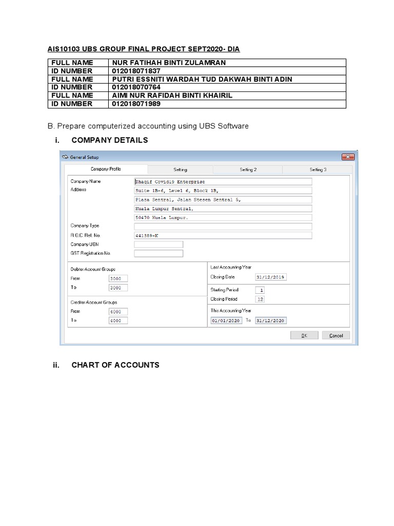 Ais Final Project Ubs | PDF