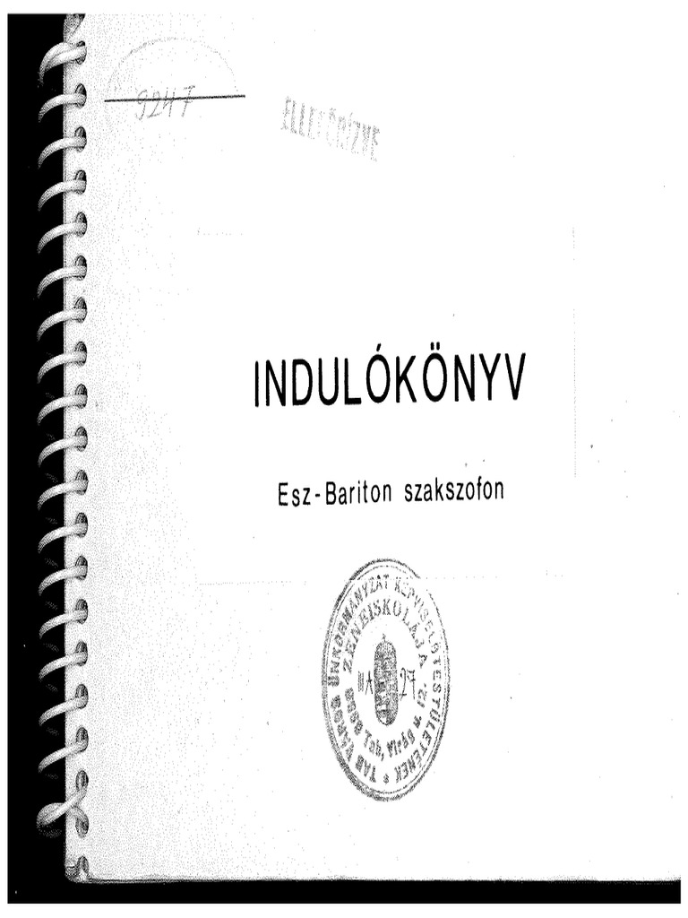 Bariton Szaxofon | PDF