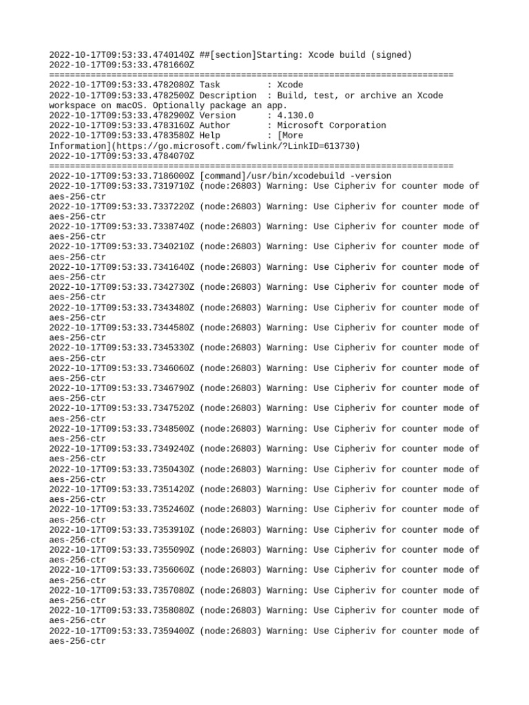 19 - Xcode Build (Signed) | PDF | Ios | Information Appliances