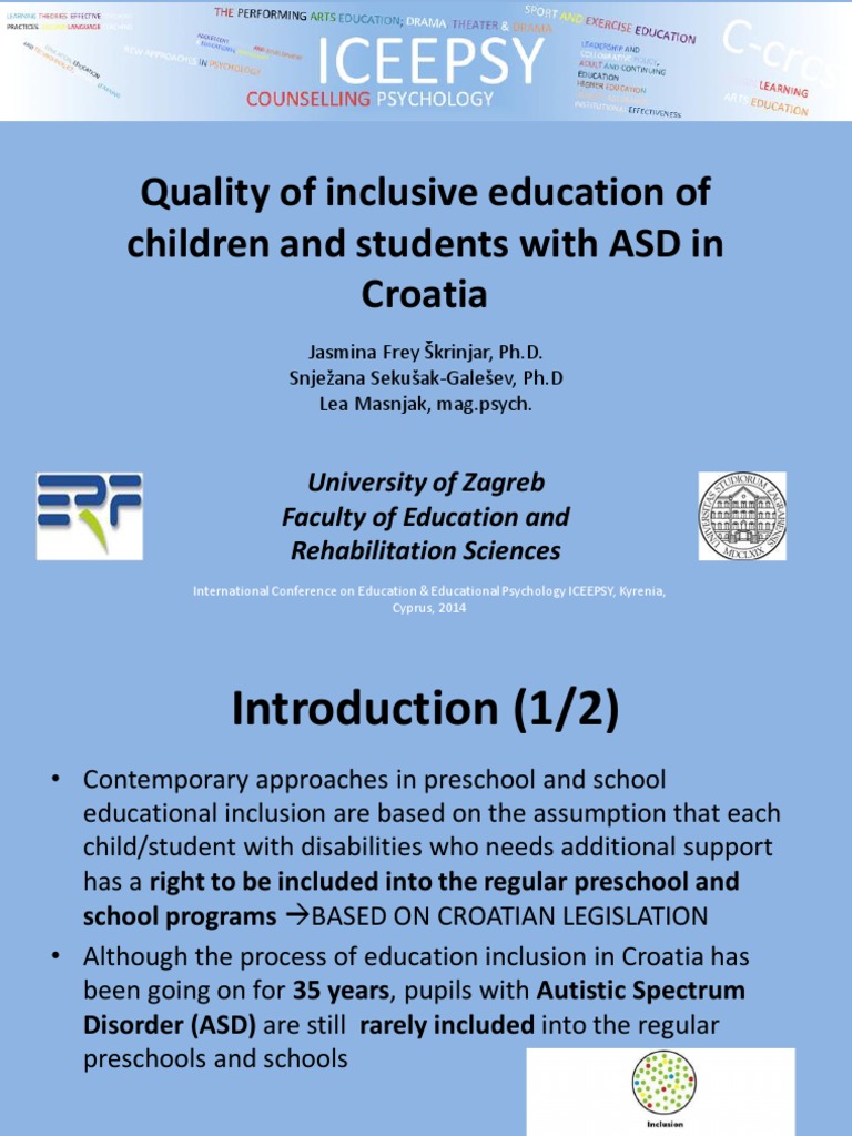 Cipar, Zadnja Verzija 21.10 | PDF | Autism Spectrum | Inclusion (Education)