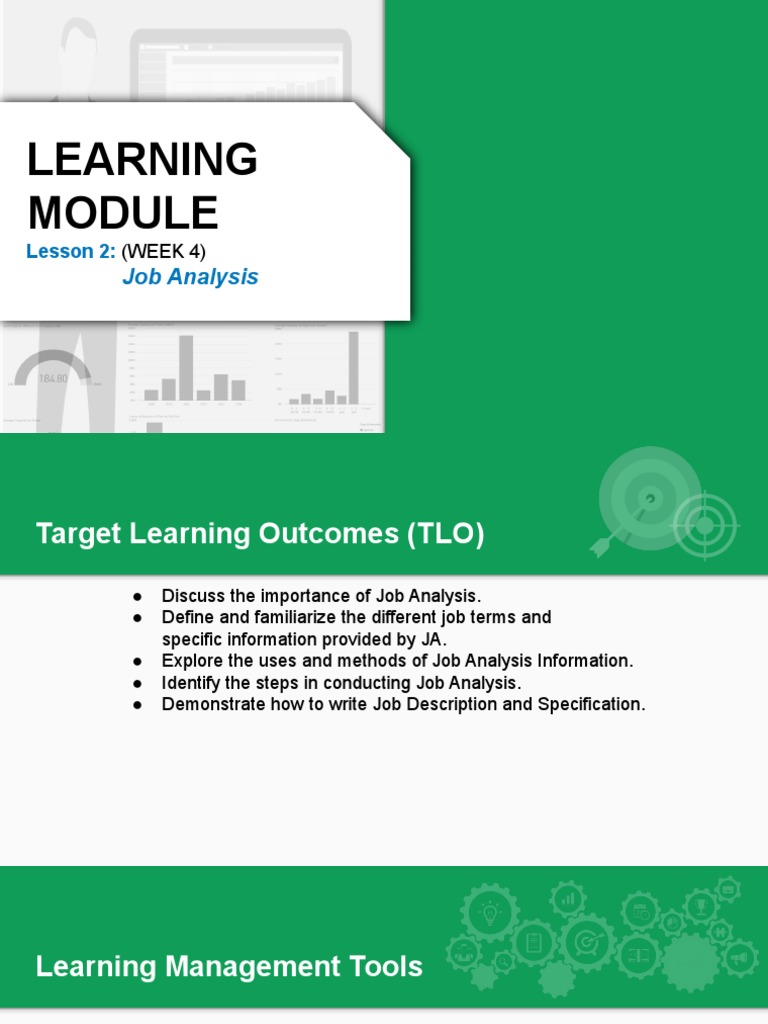 STRATHRM Lesson 2 - Job Analysis | PDF | Business | Cognitive Science