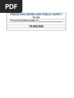 POPS Plan Formulation Guidelines | PDF | Governance | Monitoring And ...