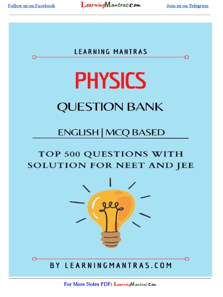 501-most-important-physics-questions-for-neet-and-jee-pdf-light-force