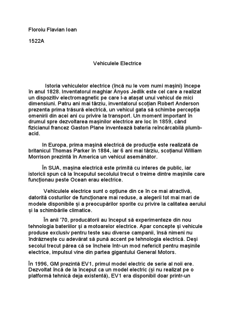 Floroiu Flavian Ioan | PDF