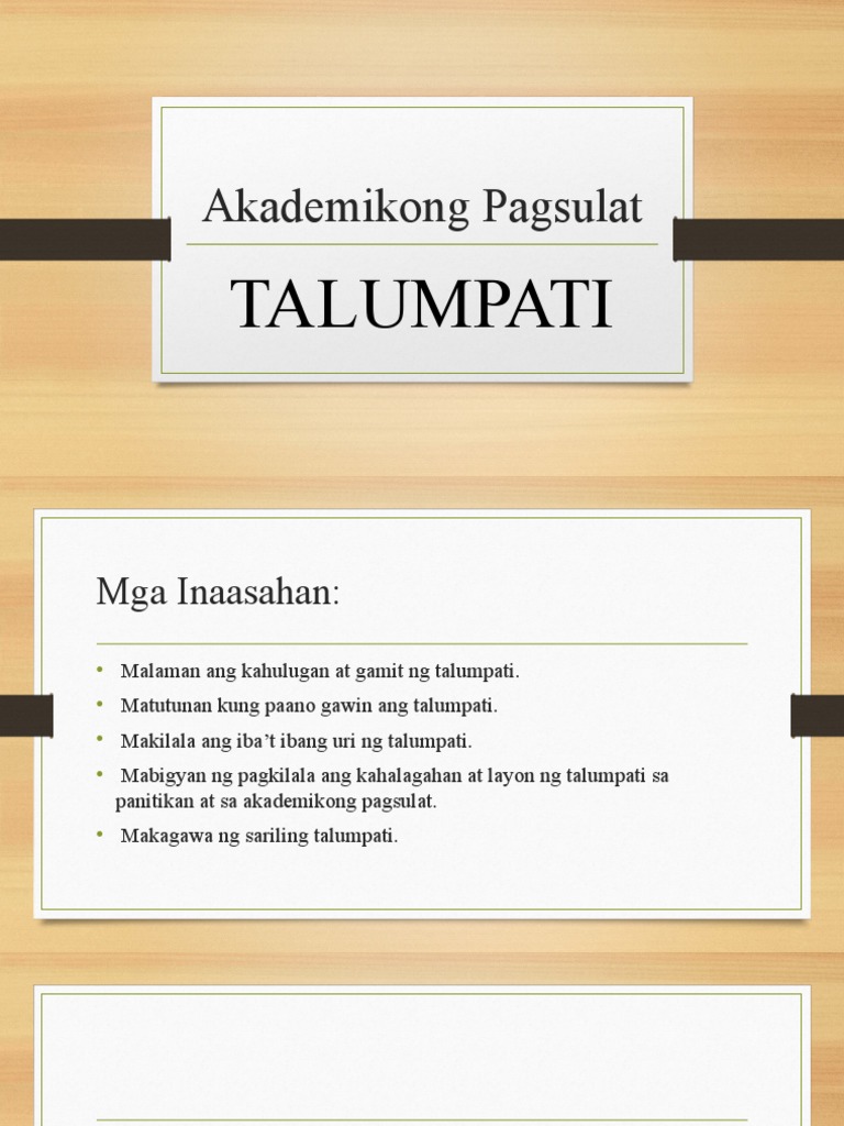 Talumpati | PDF