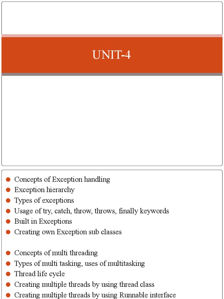 Jp Unit 4 Pdf Process Computing Method Computer Programming