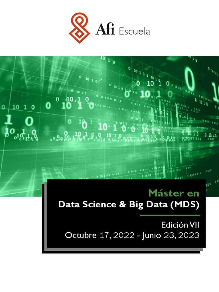 Master Big Data | PDF | Big Data | Aprendizaje automático Master Big Data | PDF | Big Data | Aprendizaje automático