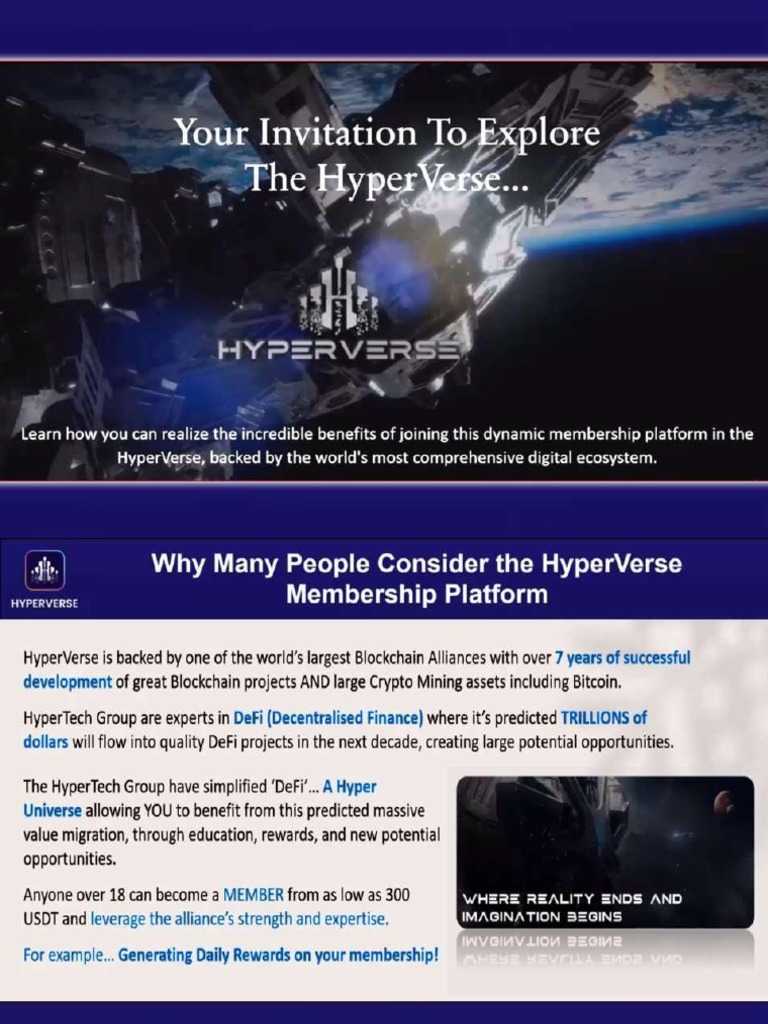 HyperVerse Presentation Final | PDF