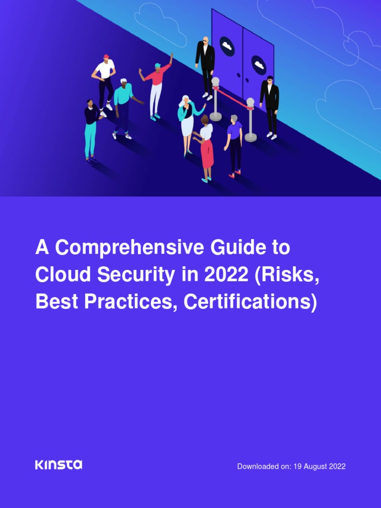 A Comprehensive Guide To Cloud Security in 2022 1661019664 | PDF ...
