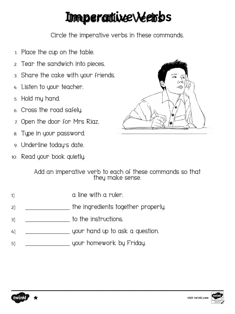 Imperative Verbs | PDF