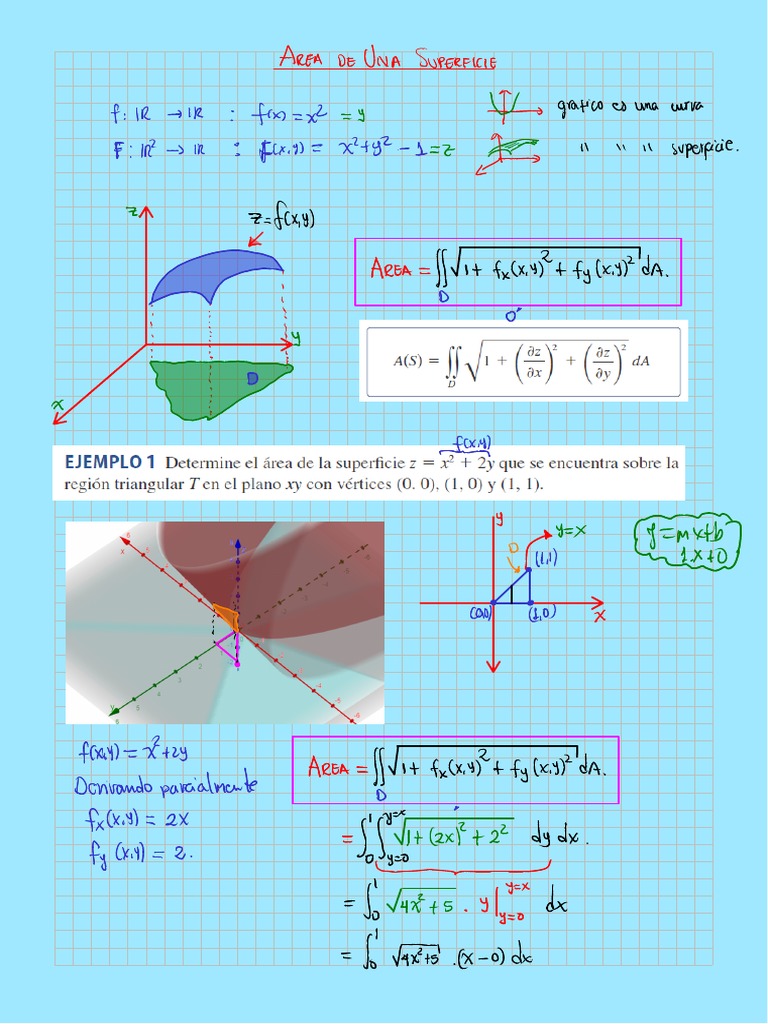 Area Superficie y Aplic Integrales Triples | PDF