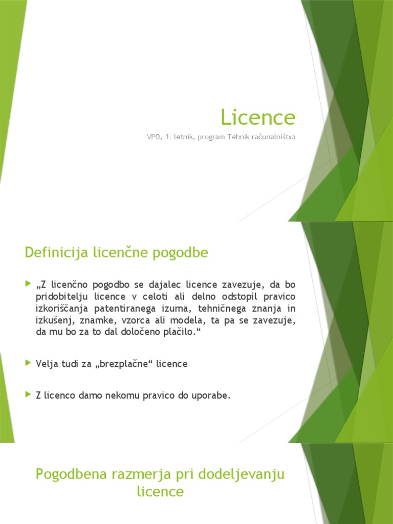 Licence | PDF