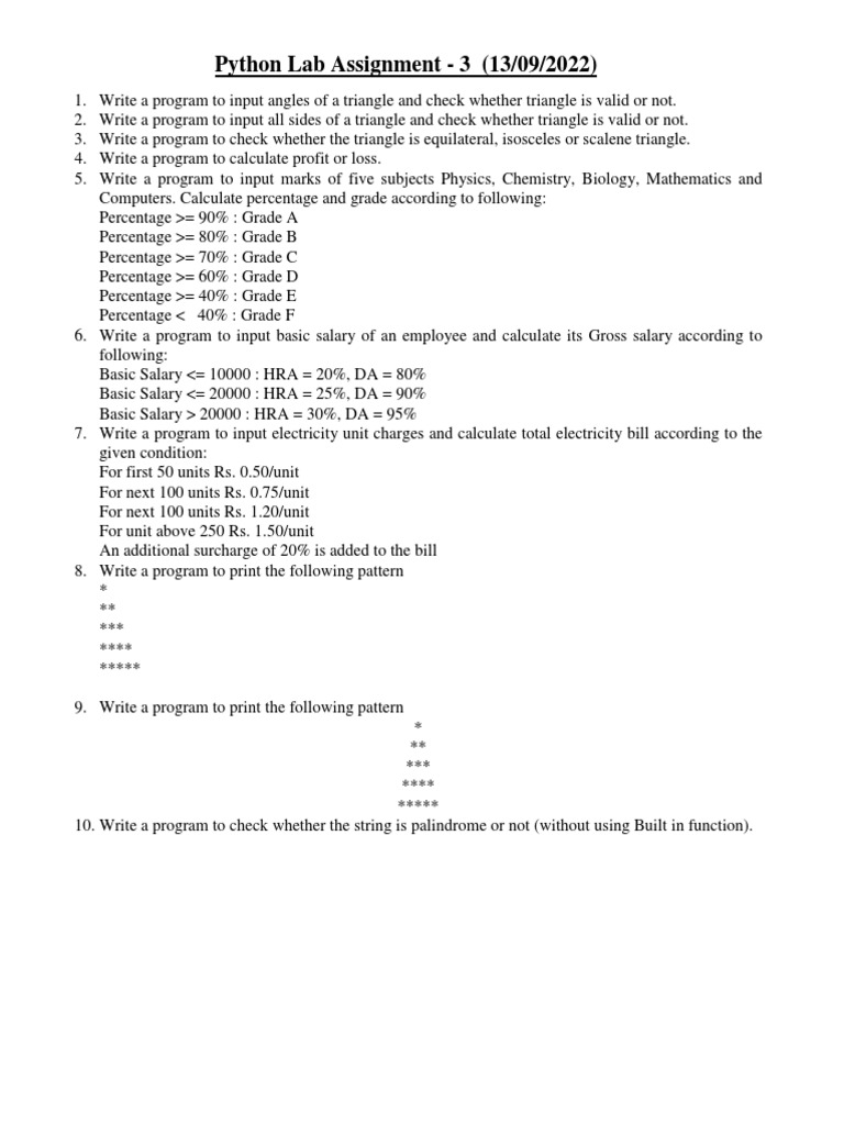 Python Assignment 3 Pdf 