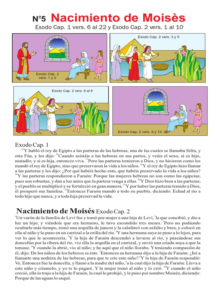 05 Nacimiento de Moisés | PDF | Moisés