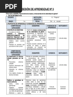 5º SES ACT 2 UNID.6- DPCC 2024 | PDF | Maestros | Aprendizaje