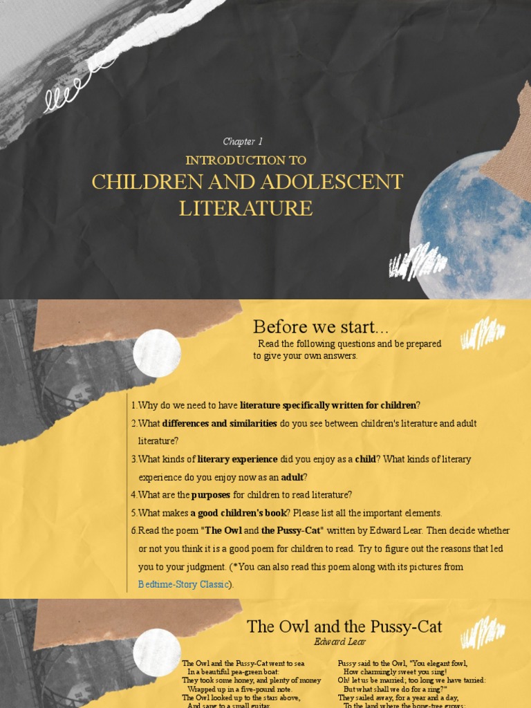 Chapter 1 Intro To Children Lit | PDF | Children's Literature | Books