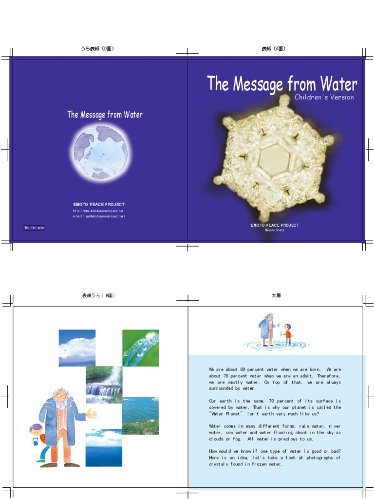 The Message From Water | PDF | Prayer