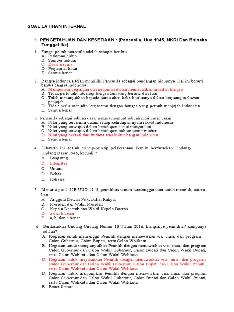 Latihan Soal 12 | PDF