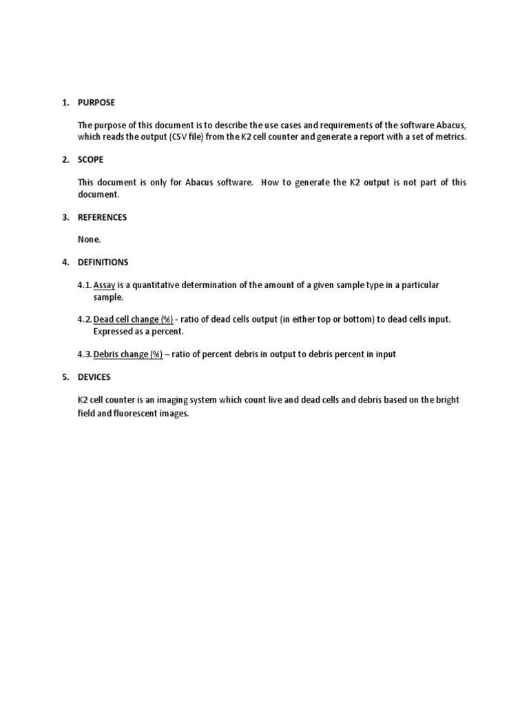 Abacus Srs V1 Pdf Assay Graphical User Interfaces 