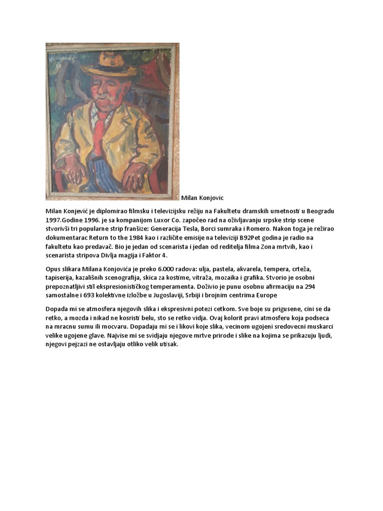 Milan Konjovic | PDF
