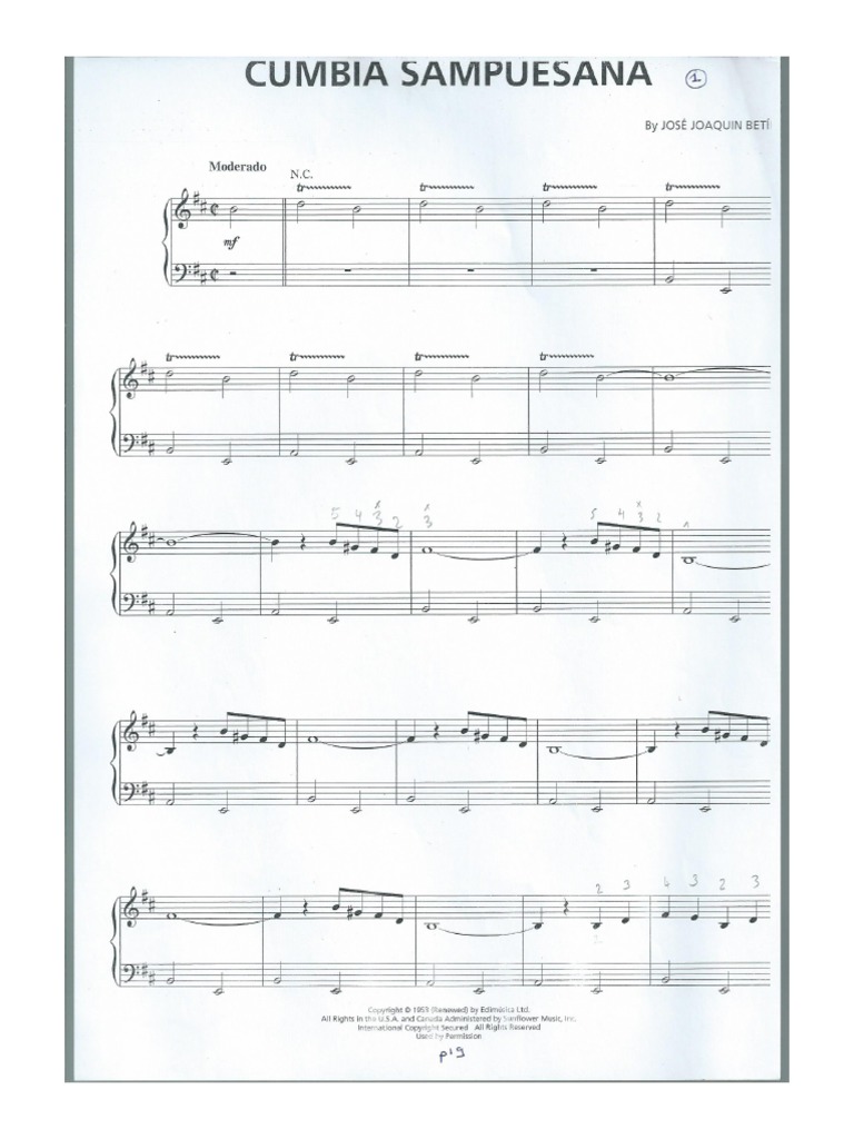 Cumbia Sampuesana | PDF