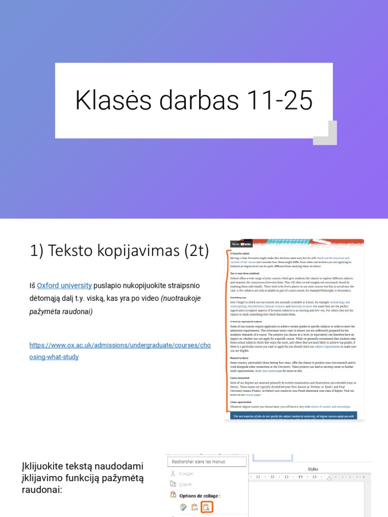 Klases Darbas It | PDF