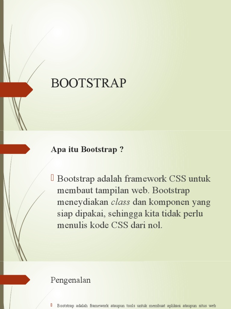 P5 - Pengenalan Bootstrap MHSW | PDF