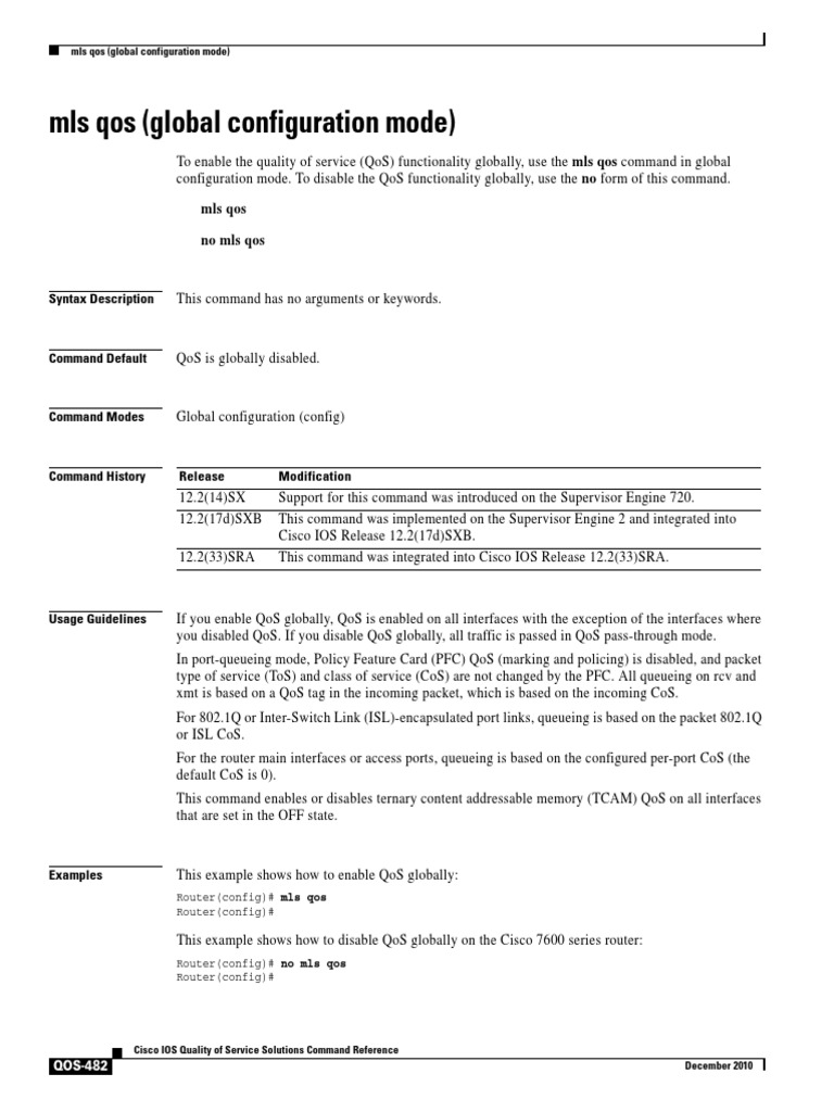 Qos m2 | PDF | Quality Of Service | Router (Computing)