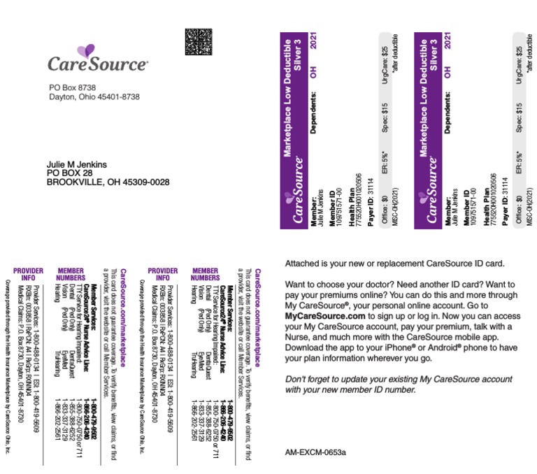Carrier Text ID Card Letter - 12 - 10 - 2020 | PDF | Personal Digital ...