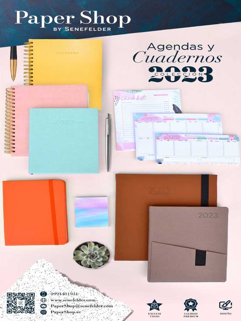 Catálogos de Agendas 2023 FINAL RAST | PDF