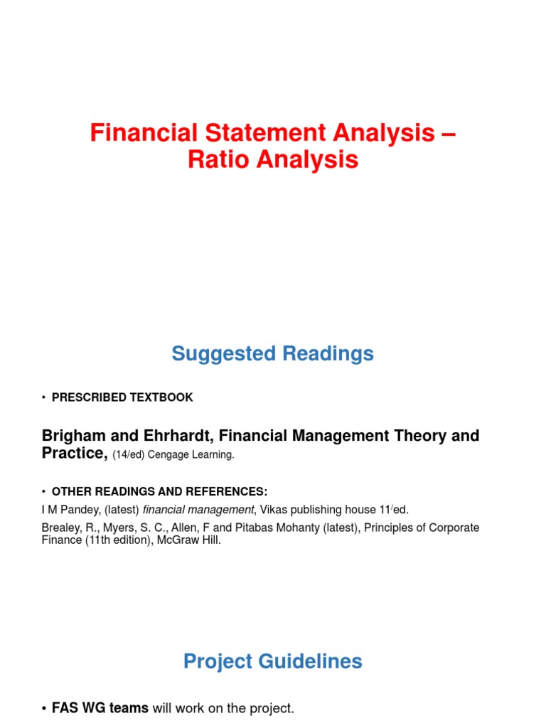 Financial Statement Analysis | PDF | Expense | Debt