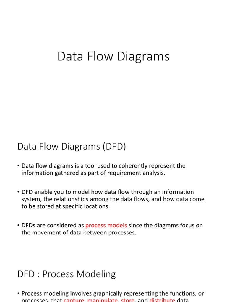 Introduction To Data Flow Diagrams | PDF | Computing | Information ...