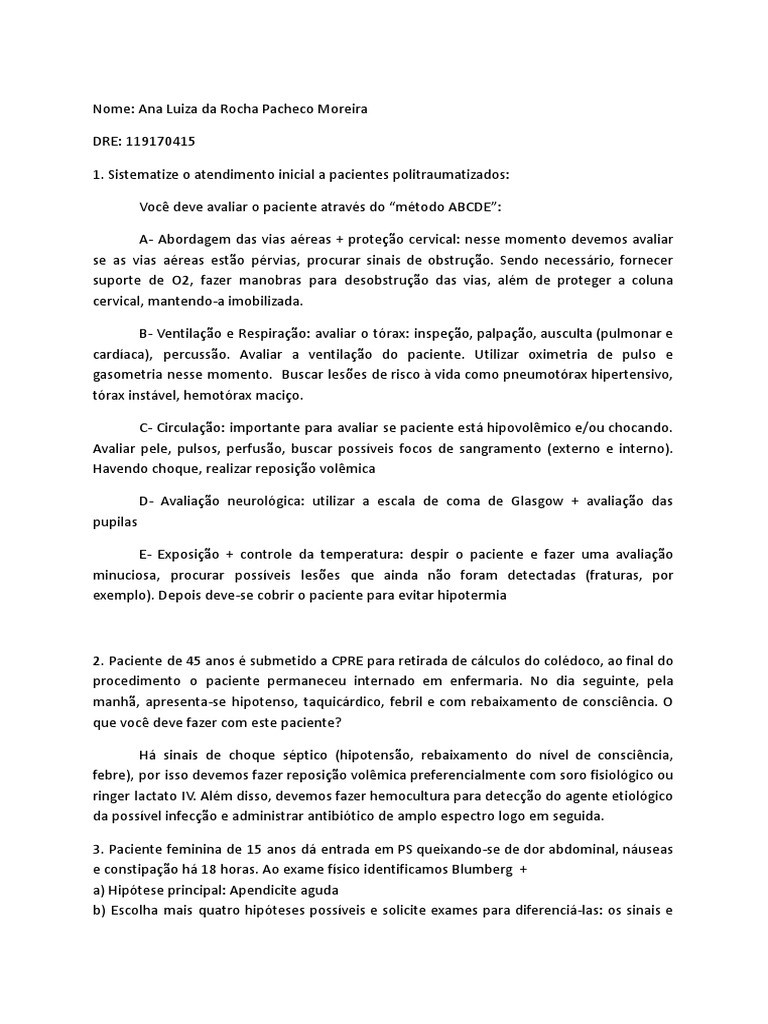 Prova Urgência-Emergência 2022 Suseme | PDF | Saúde pública | Doenças e ...