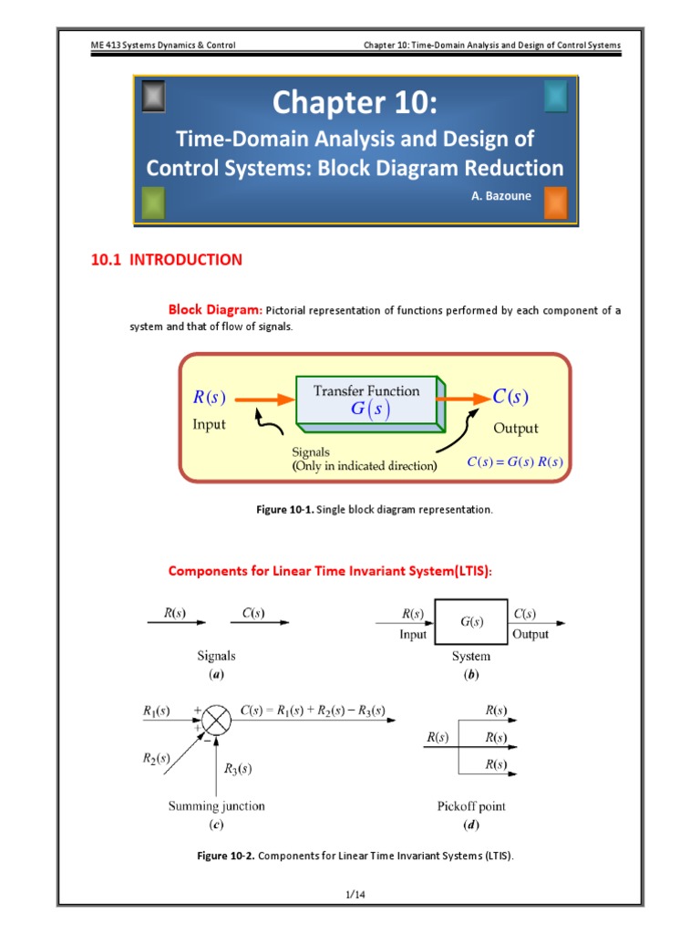 Block Digram Reduction Download Free Pdf Control Theory Feedback