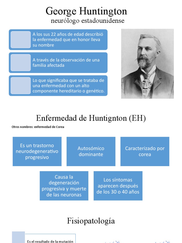 Fisiopatología de la Enfermedad de Huntington | PDF | Salud y bienestar
