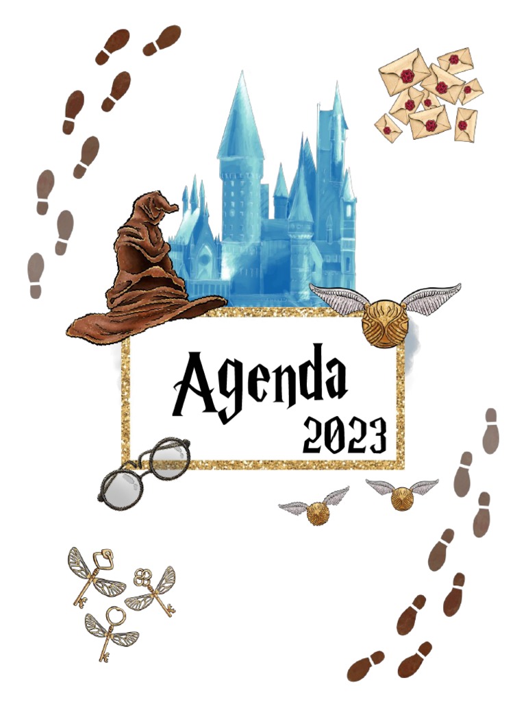 Agenda Medio Oficio Harry Potter | PDF