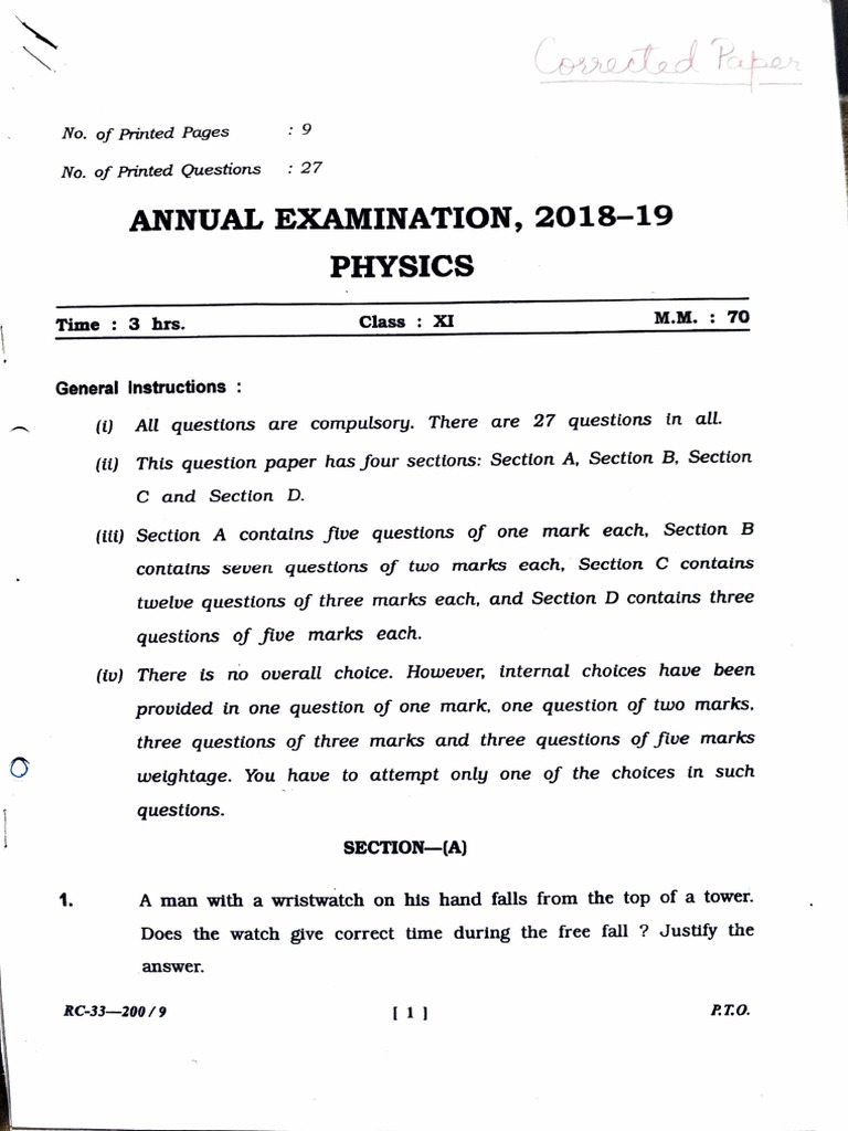 Physics Final Dps Greater Noida | PDF | Collision | Waves