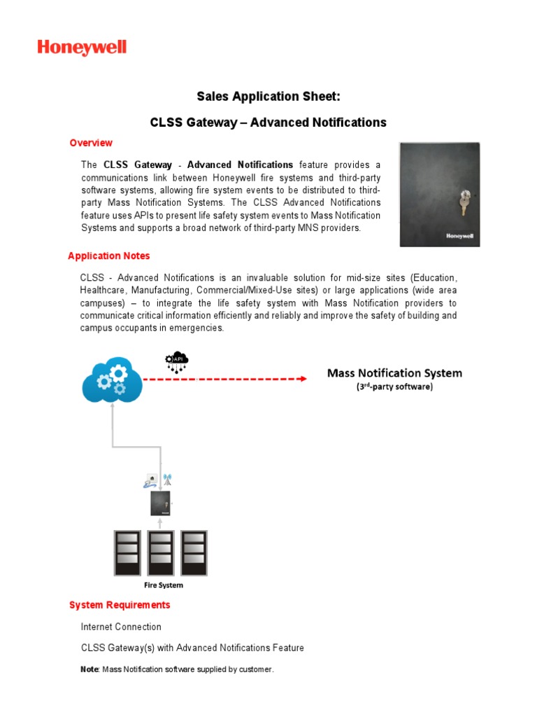 CLSS Advanced Notifications Sales Application Sheet | PDF