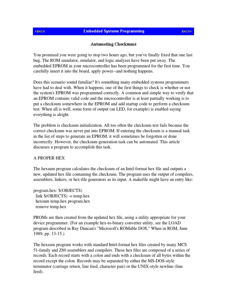 030903-Automatic Checksum Generator | PDF | Computer Programming | Computer Science