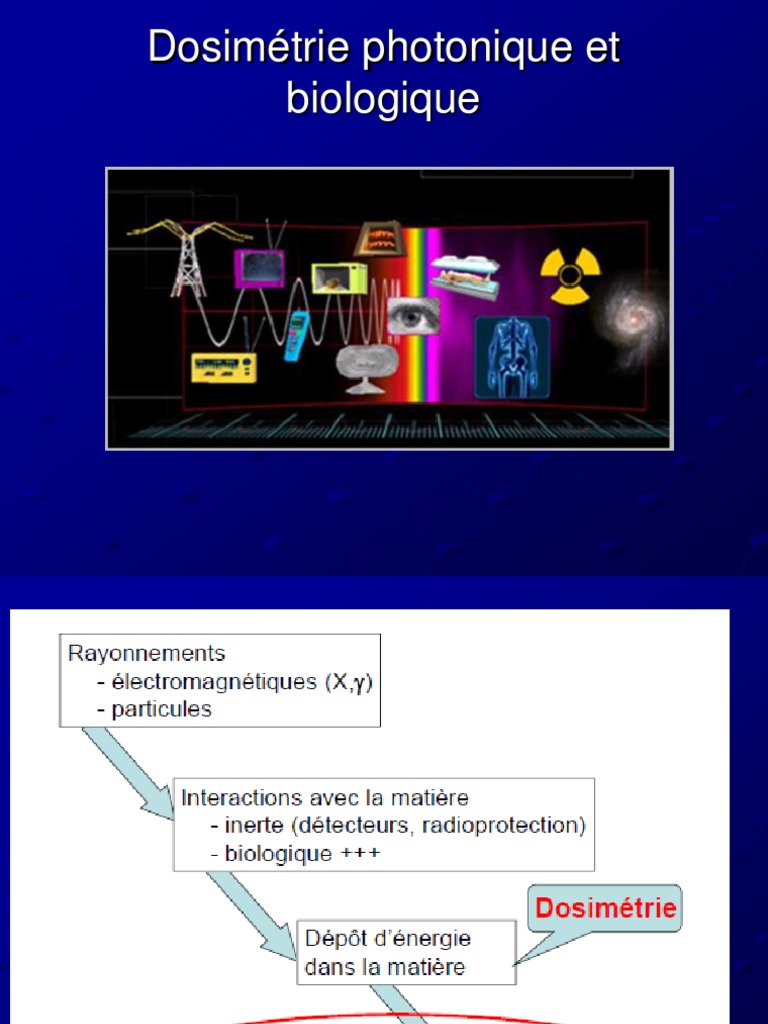 Dosimétrie biologique des rayonnements | PDF | Syndrome d'irradiation ...