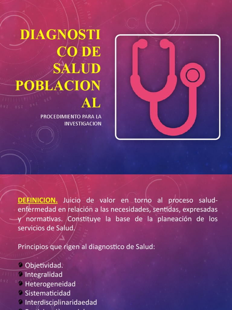 DIAGNOSTICO DE SALUD POBLACIONAL Final | PDF | Población | Nutrición