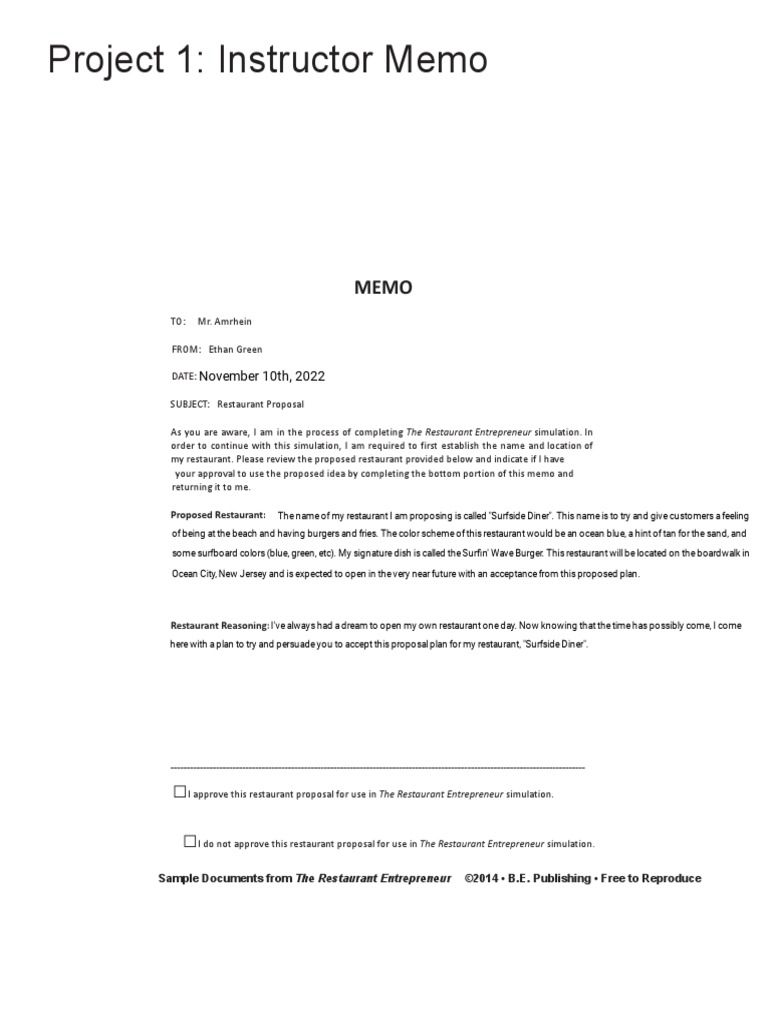 Kami Export - Memo Template | PDF