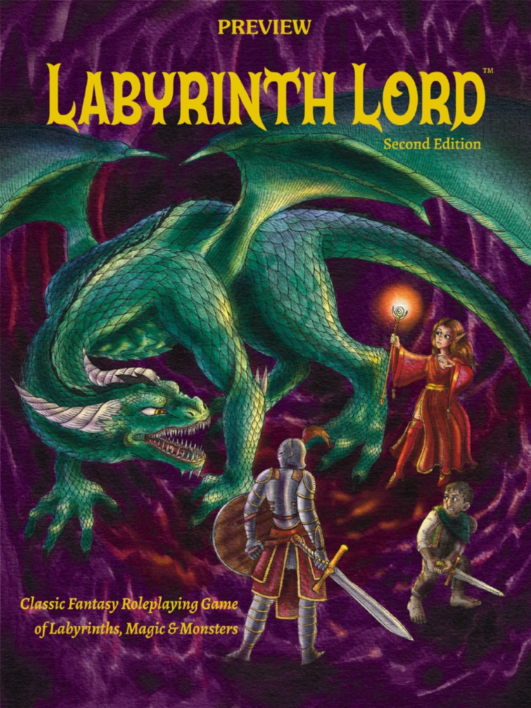 Labyrinth Lord 2e (Preview) | PDF | Dwarf (Dungeons & Dragons) | Role ...