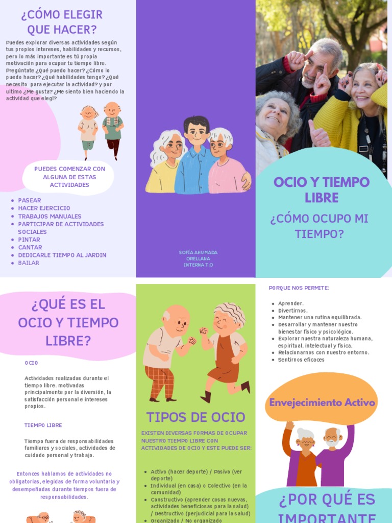 Ocio Y Tiempo Libre Pdf Deportes Ciencia Cognitiva