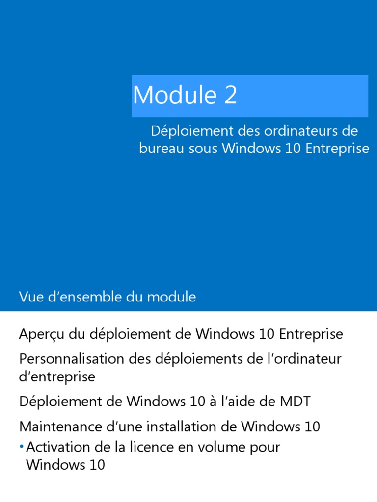 02A Sysprep Etapes | PDF | Windows 10 | Installation (Programmes ...