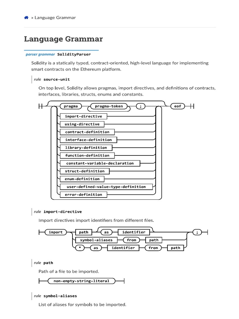 Solidity Cheatsheet | PDF